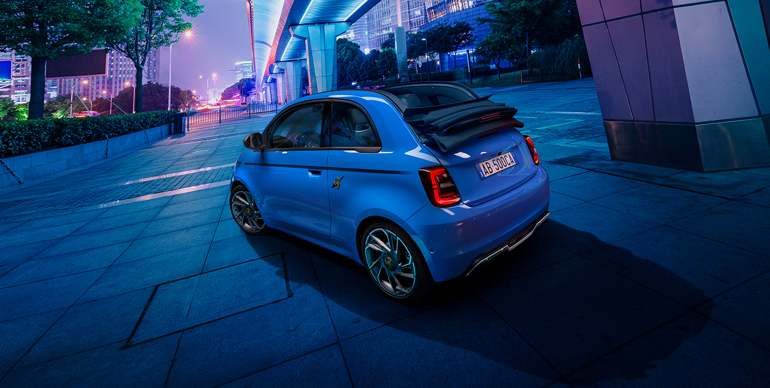 Abarth 500e | Dein sportliches Elektroauto | Abarth DE